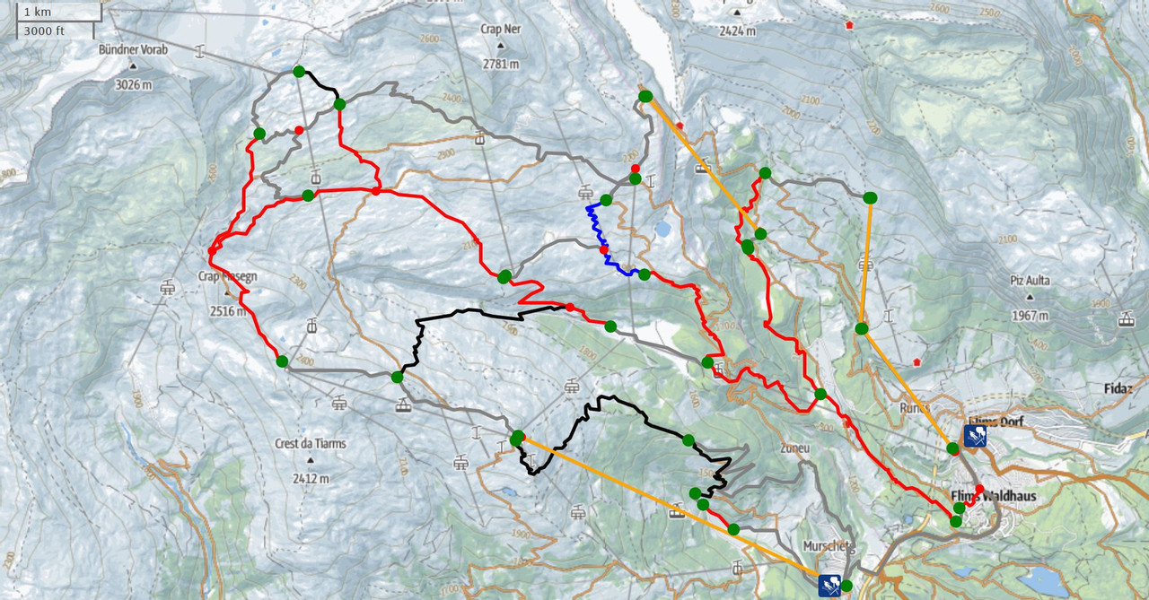Bike-Trails Laax und die digitale Trail-Map - boardercamp.com